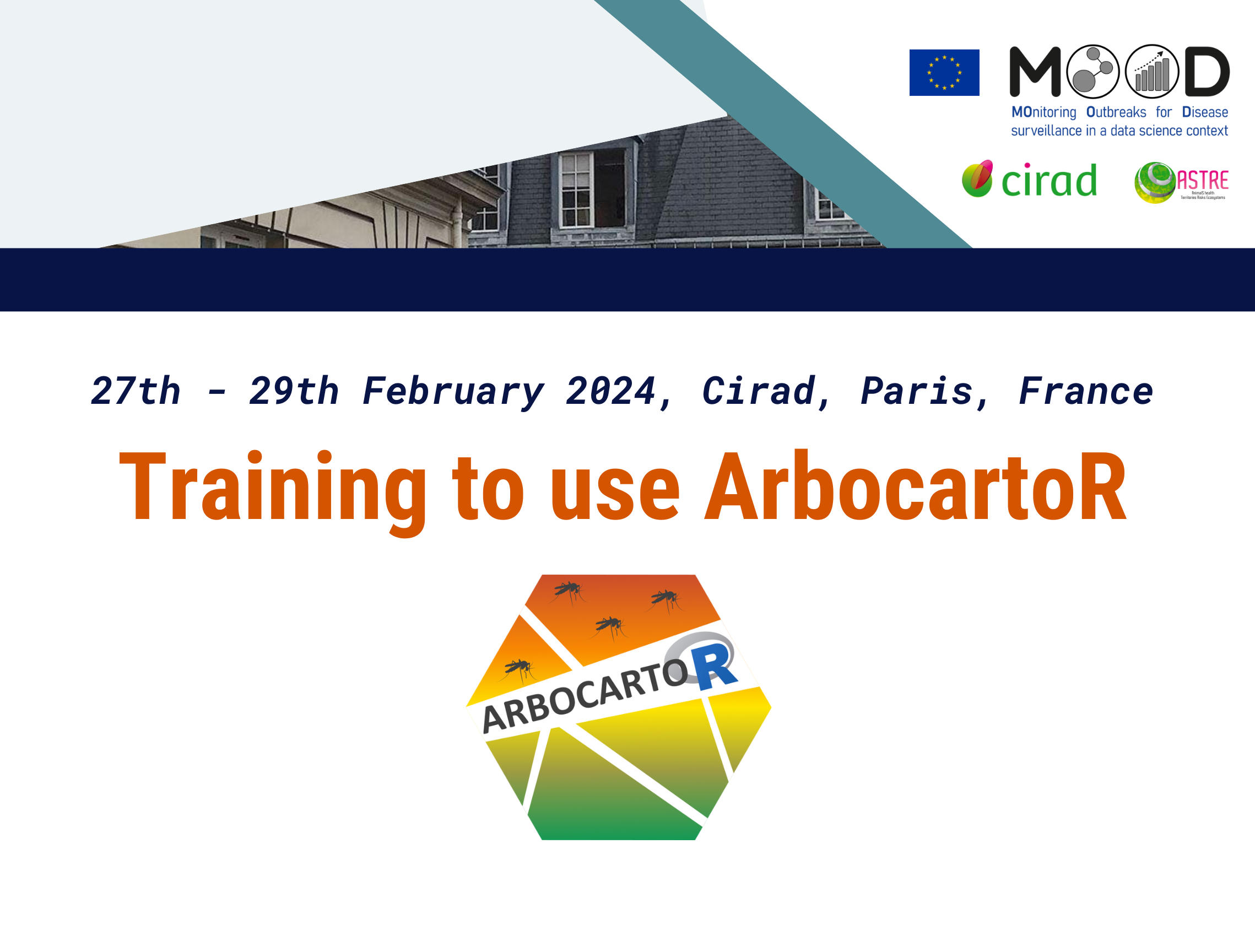 Training on ArbocartoR - MOOD project